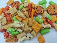 China Original Customized Flavors Mixed Rice Crackers Variety Pack Bulk Packaging With Oil Ingredients for sale