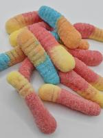 China Custom Caterpillar Soft Candy 20g*20pcs Package Size Healthy Gummy Bear Fruit Snacks For Children's Snacking for sale