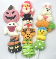 China Adorable Marshmallow Characters on Sticks for sale