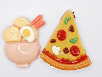 China Japanese Ramen Pizza Shaped Gummies Fun Bento Candy Vegan Gelatin Free Kids Party for sale