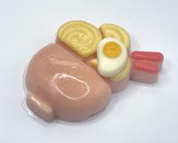 China Ramunchi Goo-Luck Glow: Mega Mochi Mellow Slab - Japanese Broth Bliss Chewy Candy Block for sale