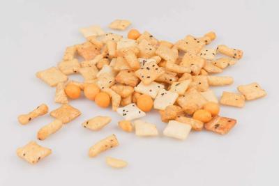China BRC Certified Chilli Flavor Rice Cracker Mix with Peanuts - Munchines Snack for sale