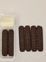 China Milk Cream Dip Crisps with 35% Milk Solids and Compartment Packaging - Lactose Reduced Healthy Snack Mix for sale