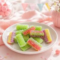 China Sour Sticks Filled Double Layer Sour Sweet Chewy Candy Snack For Office Break Movie Watching Convenience Store Candy Wholesale Distributors for sale
