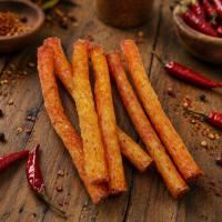China Spicy Chili Gluten Sticks Chewy Vegan Savory Snack For Office Break Drama Watching Convenience Store Food Wholesale Distributors for sale