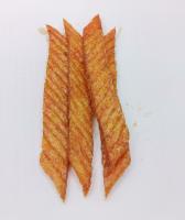 China Extra Spicy Chili Vegetarian Lamb Ribs Gluten Strips Rib-Shaped Chewy Vegan Snack For Office Break Binge Watching Supermarket Food Wholesale Importers for sale