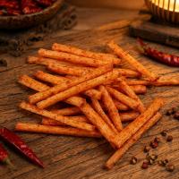 China Extra Hot Burst Chili Vegetarian Beef Tendon Gluten Strips Spicy Plant-Based Snack For Office Break Movie Night Supermarket Food Distributors for sale