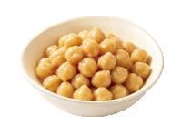 China Cooked Steamed Chickpeas for sale