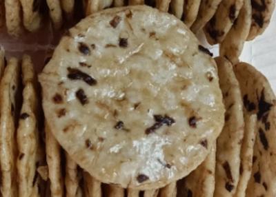 China OEM Delicious Seaweed Flavor Round Rice Crackers Savory round snacks different flavors for sale