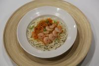 China OEM Microwave Reheat Crab Roe And Shrimp Noodle for sale