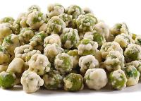 China White Wasabi Flavor Coated Fried Green Peas Snack Crispy Vegan Low Fat for sale