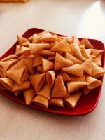 China Crispy And Crunchy Cheese/BBQ/Spicy Flavor Chineses Bugles Rice Cracker Mix Snacks With BRC/HACCP/KOSHER Certification for sale