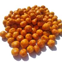 China Crunchy Fried Coated Sriracha Flavor Green Peas Dried Roasted Snack With Halal/Haccp/Brc Certification for sale