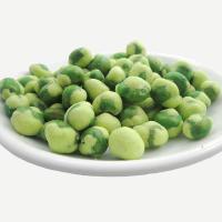 China Dried Fried Yellow Wasabi Coated Green Peas Snack Crunchy and Crispy Nut Food With HALAL / BRC Certification for sale