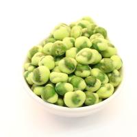 China Dried Fried Yellow Wasabi Coated Green Peas Snack Crunchy and Crispy Nut Food With HALAL / BRC Certification for sale