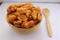 China Dried Coated BBQ Flavor Broad Bean Chips Roasted Crunchy Snack for sale