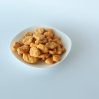 China Customized Coated Crispy Broad Bean Chips Chili/Chilli/Spicy Flavor Fried Fave Beans Roasted Crunchy Snack for sale