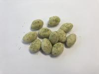 China Spring Onion Flavor Roasted Coated Almond Nuts Low Fat for sale