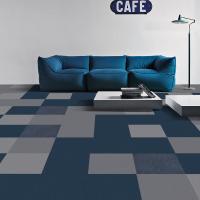 China Solution Dyed Polypropylene Nylon Carpet Tiles 50x50cm Loop Pile For Business for sale