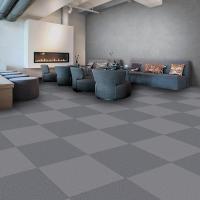 China Solution Dyed Polypropylene Nylon Carpet Tiles 50x50cm Loop Pile For Business for sale