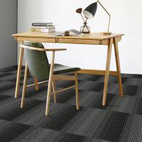 China Loop Pile 50x50 Nylon Carpet Tiles Polypropylene Fiber Anti Static Level Loop Pile for sale