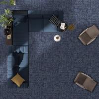 China Nylon  High Low Loop Pile Carpet Tiles 50x50 Anti Static Carpet Tiles for sale