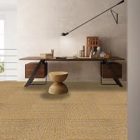 China Nylon  High Low Loop Pile Carpet Tiles 50x50 Anti Static Carpet Tiles for sale
