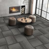China Loop Pile Nylon Fibre Carpet 50x50 Anti Static Modern Carpet Tiles for sale