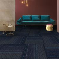 China Loop Pile Nylon Fibre Carpet 50x50 Anti Static Modern Carpet Tiles for sale