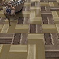China Loop Pile Solution Dyed Nylon Carpet 50x50 Polypropylene Nylon Floor Carpet for sale