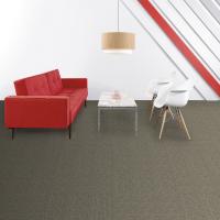 China Anti Static Loop Carpet Tiles 50x50 Cm High Low Polypropylene Carpet Tile for sale
