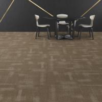 China High Low Loop Nylon Carpet Tiles Jacquard Pile 50x50Cm Polypropylene Anti-Static for sale