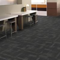 China High Low Loop Nylon Carpet Tiles Jacquard Pile 50x50Cm Polypropylene Anti-Static for sale