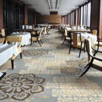 China Wool And Nylon Woven Axminster Carpet For Lobby Wall To Wall for sale