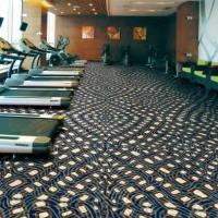 China Wool And Nylon Woven Axminster Carpet For Lobby Wall To Wall for sale