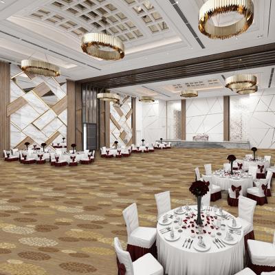 China Bfl-S1 80% Wool 20% Nylon Woven Axminster Carpet For Hall Decorative for sale