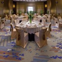 China Tufted Commercial Nylon Floor Rug Wool Printed Hotel Room Carpet for sale