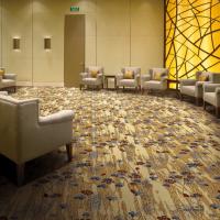 China Tufted Commercial Nylon Floor Rug Wool Printed Hotel Room Carpet for sale