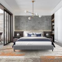 China 100% Nylon Commercial Full Room Carpet Ink Painting Style Printing Carpet for sale