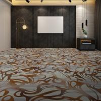 China 100% Polyester Printed Carpet Wall To Wall For Hotel Inn Room for sale