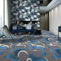 China Wall To Wall Auditorium Nylon Printed Carpet With Stain Resistant for sale