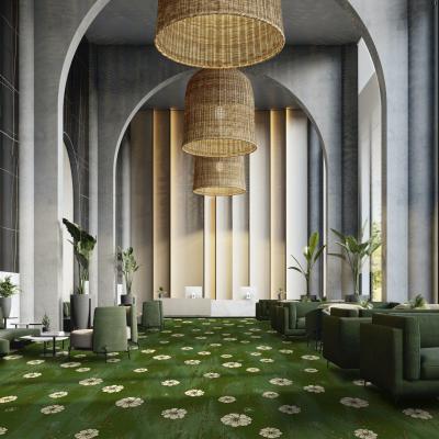 China 7mm Pile Nylon Printed Carpet Tufted Nordic Style With Action Backing for sale