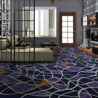 China 100% Polyamide Nylon Printed Carpet Wall To Wall Flame Resistance for sale