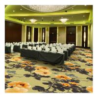 China 80% Wool 20% Nylon Luxury Hospitality Carpet Cut Pile Axminster Carpet for sale
