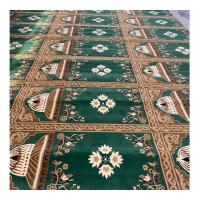 China Wall to Wall Mosque Carpet Mosque Prayer Rug Flooring Prayer Rug for sale