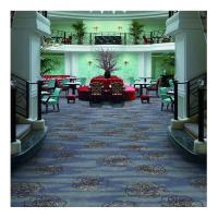 China Lobby Wall To Wall Woven Axminster Carpet With Wool And Nylon for sale