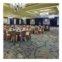 China Custom Design Banquet Hall Woven Axminster Carpet With CRI And CE for sale