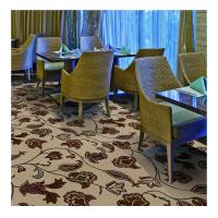 China Hotel Lobby Carpet Decor Woven Axminster Carpet Fire Retardant for sale