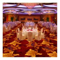 China Hotel Lobby Carpet Decor Woven Axminster Carpet Fire Retardant for sale