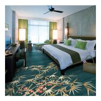 China Cost Effective Wall To Wall Nylon Printed Carpet With Flame Resistance for sale